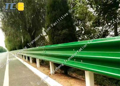 China Traffic Safety Barrier W Beam Guard Rails Protecting Road Used Safety Steel Highway Guardrail for sale