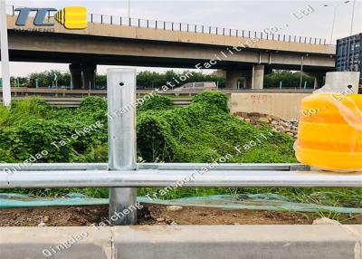 China PU Foam Safety Roller Barrier Rotary Barrel Guard Rail Two Waves Eco Friendly for sale