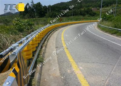 China Barandilla de las instalaciones de transporte de la barrera de desplome del rodillo de la galvanización de la inmersión caliente en venta