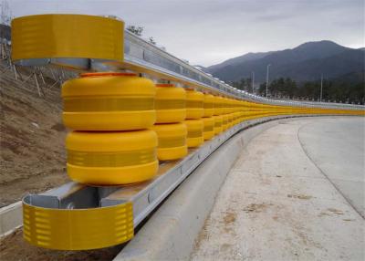 China EVA Foam Filled Highway Safety Roller Barrier Flame Retardant for sale