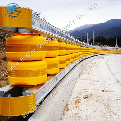 Cina Guardavia antiurto della metropolitana della ferrovia di EVA Rotating Barrel Highway Guide in vendita