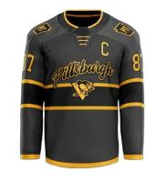 China Men Printing Black Hockey Practice Jersey Multipurpose Practical for sale