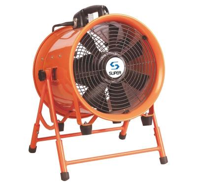 China Portable Ventilator with a stand orange Portable Blower Portable Explosion Proof Fan industrial exhaust fan for sale