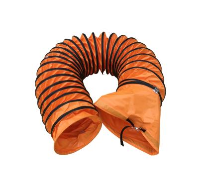 China Flexible Duct Hose with Buckle and Belt Coupling Flexible Ducting supplier ventilation products for sale
