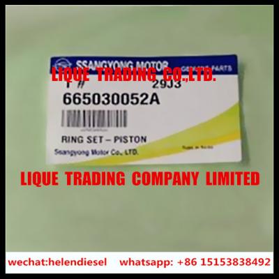 China Genuine and New RING SET-PISTON SSANGYONG 665030052A , A665030052A Piston Ring Set for sale