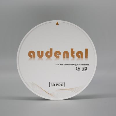 中国 650-1100Mpa Dental Zirconia Block Vita16 Bleach4 Color OEM/ODM Available 販売のため