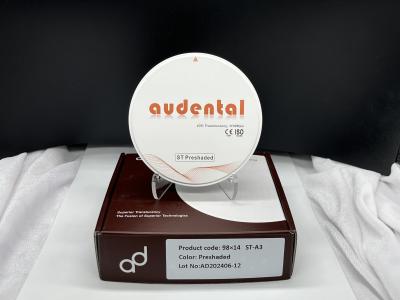 Chine Blocs audentaux en zirconium à haute densité avec 43% de translucide pour des restaurations naturelles à vendre