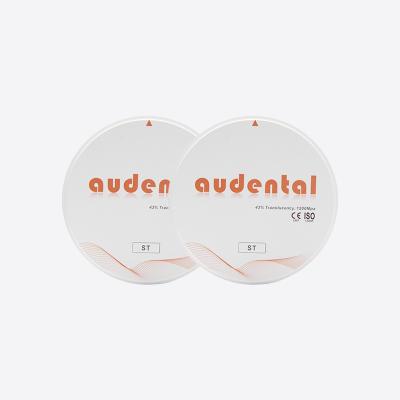 China 2000 Pcs Per Week Supply of ST/DST White Dental Zirconia Block for No Sensitization Restorations for sale