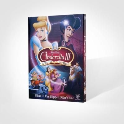 China wholesale Cinderella III: A Twist in time disney dvd movies with slip cover case for sale