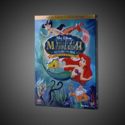 China wholesale The Little Mermaid II - Return to the Sea disney dvd movies with slip cover case for sale