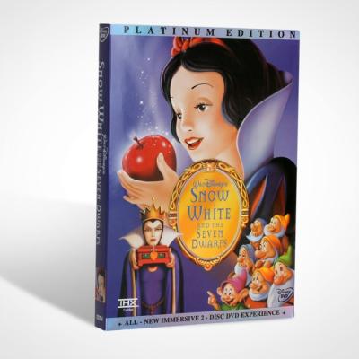 China wholesale Snow White and the Seven Dwarfs disney dvd movies with slip cover case for sale
