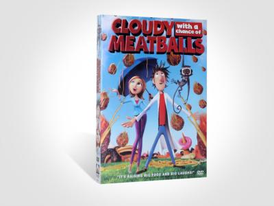 China Cloudy with a Chance of Meatball dvd movie children carton dvd movies with slip cover case for sale