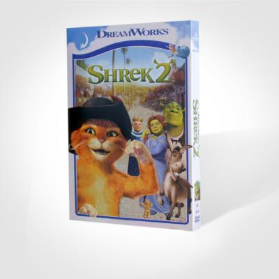 China Newest Shrek 2 disney dvd movie children carton dvd with slipcover Dhl free shipping for sale