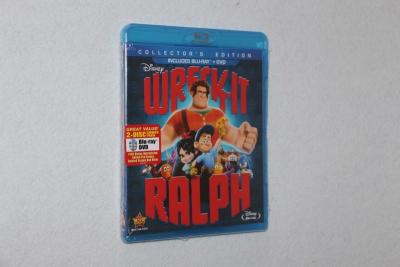 China 2016 kids Blue ray Wreck-it Rrlph cartoon disney dvd Movies for children Blu-ray movies for sale