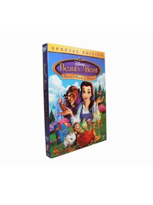 China 2016 new Beauty and the Beast Belle's Magical World cartoon dvd movie disney children dvd box set Tv show with slipcover for sale