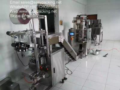 China stainless pillow tea/coffee/filter bag/sachet filling packing machine of automatic for sale