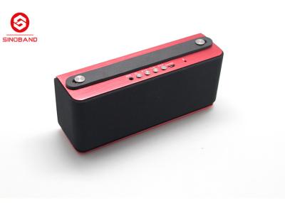 China Aluminum Wireless Quality Bluetooth Speaker With Alarm Clock & FM Radio for sale