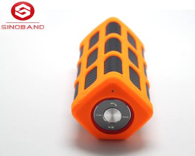 China 7000mAh Aluminum / Silicone Portable Bluetooth Speaker Waterproof Indoor / Outdoor for sale