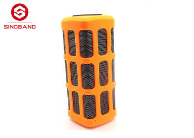 China CE / RoHS Yellow Portable Bluetooth Speaker With Massive And Rich Sound for sale