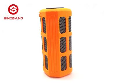 China 7000mAh Auto Bluetooth Speaker With Alarm Clock , White FM Radio Bluetooth Speaker for sale
