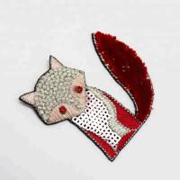 China Custom Sequin and Toothbrush Embroidery Patch for sale