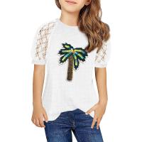 China Hot Selling Computer Embroidered Clothing Accessory Sequins Beaded Applique Patch Rhinestone Patch for Processing for sale