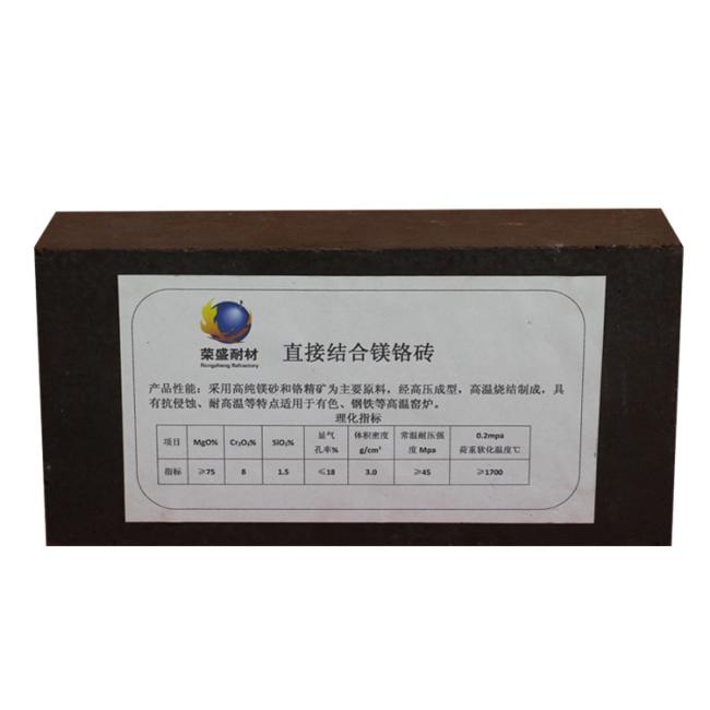 Fuso produttori legati rebonded/comuni/diretti della Cina del mattone a cromite della magnesia