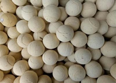 China 1900 Degree Size 40,50,60 Refractory Ball For Hot Blast Stove , High Temperature Resistance for sale
