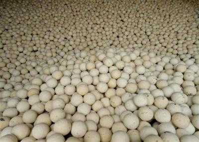 China 1900 Degree Size 40,50,60 Refractory Ball For Hot Blast Stove , High Temperature Resistance for sale