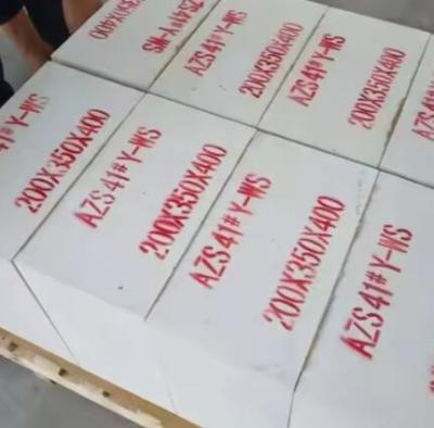 China Fabrikpreis gegossener Zirkonia-Korundziegel zu verkaufen