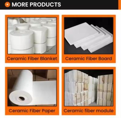 Cina Coperta in fibra ceramica di lana isolante ad alta temperatura 1260c 50mm 25mm spessa Coperta a chiodo in silicato di allumina in vendita