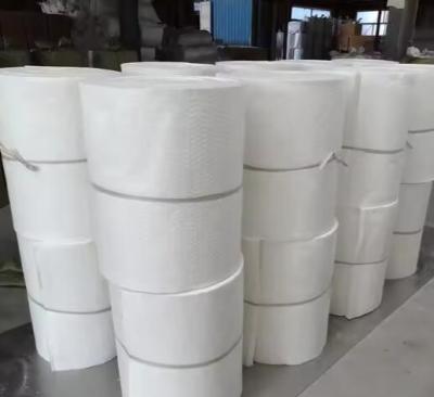 Cina Coperta in fibra ceramica di lana isolante ad alta temperatura 1260c 50mm 25mm spessa Coperta a chiodo in silicato di allumina in vendita
