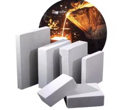 China Brennstoff aus Aluminiumsilikat 20 mm 50 mm 1430 Grad Keramikfaser Anorganische Isolationsplatten zu verkaufen