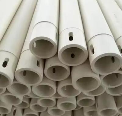China High Temperature 99% Al2o3 Refractory Ceramic Tube Pipe Alumina Ceramic Roller For Ceramic Kiln for sale