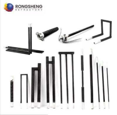 China High Temperature U,W,H,Spiral,Straight Type Silicon Carbide Heating Element Sic Heaters Rod For Sintering Furnace for sale