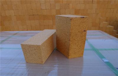 China High Temperature Fireclay Brick , Glass Furnace Lining Insulated Fire Brick for sale
