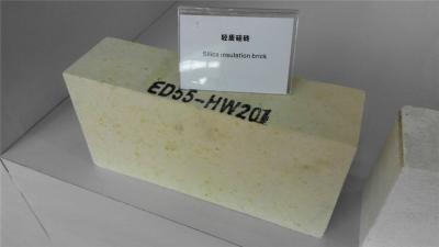 Cina Mattoni refrattari resistenti leggeri SiO2 91% della fornace per mattoni della silice in vendita