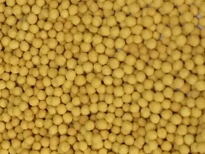China yellow particles for bath wash, toothpaste and cosmetics for sale
