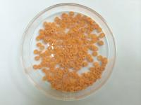 China Novelty Shaped Soap Speckles Orange Circle 2.0-4.0mm for Detergent Powder Antifake for sale