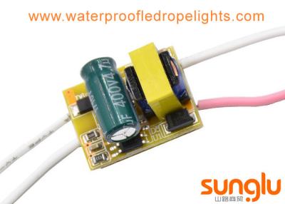 China 4 - 7W Isolated LED Bulb Driver , AC 220V 4w Constant Current LED Driver for sale