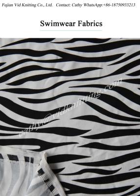 China Stretch Lycra / Spandex  Warp Knitted Swimwear Fabric Swimsuit Fabrics for sale