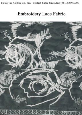 China Lace Fabric Embroidery Lace Fabrics for sale