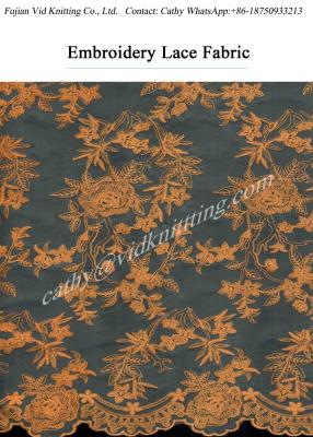 China Lace Fabric Embroidery Lace Fabrics for sale