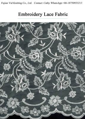 China Lace Fabric Embroidery Lace Fabrics for sale