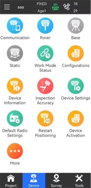 Foif Stonex E Survey Unistrong UFO Surpad 4.2 Software Android APP