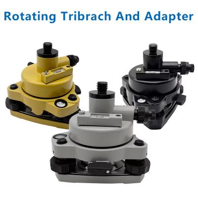 中国 トライブラックと光学プラメット回転アダプタ プリズム用 GPS 5/8"x11 スクロールスレッド 設置 測量 販売のため