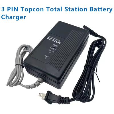 中国 3 PIN BC-27CR トップコン用の充電器 BT-52Q BT-52QA バッテリー調査充電 EU US UKプラグ 販売のため