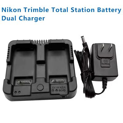 China 2M Battery Dual Charger For Nikon NIVO 2M/2C Series DPL-322 Total Station Spectra Focus 6 & 8 Nivo C & M Battery For Trimble M3 for sale