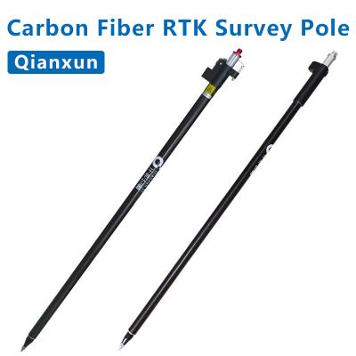 中国 カーボンファイバー拡張ポール GPS RTK GNSS 望遠鏡ローバーポール QIANXUN GPS 測量ポール 販売のため