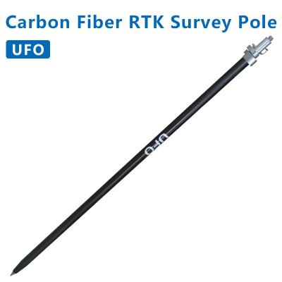 Cina 2.2m Polo estensibile in fibra di carbonio per GPS RTK GNSS Polo Rover telescopico UFO Polo di rilevamento GPS in vendita